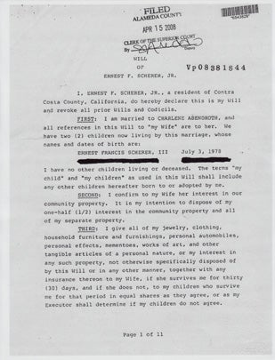 Scherer crime scene photos: Tracking a killer