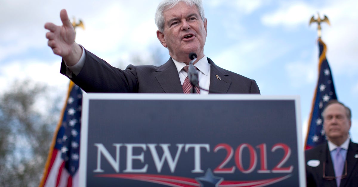 Gingrich makes a play for Tennessee - CBS News