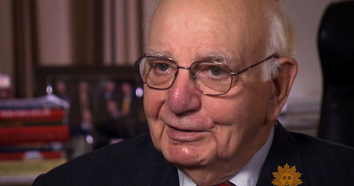 Paul Volcker calls out Trump on trade and taxes - CBS News
