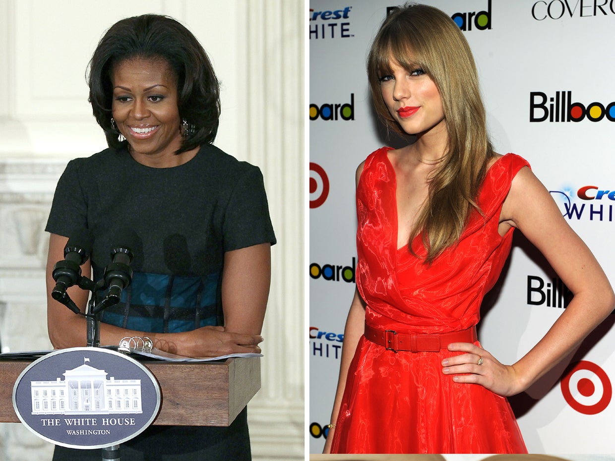 Michelle Obama to salute Taylor Swift at Kids' Choice Awards - CBS News