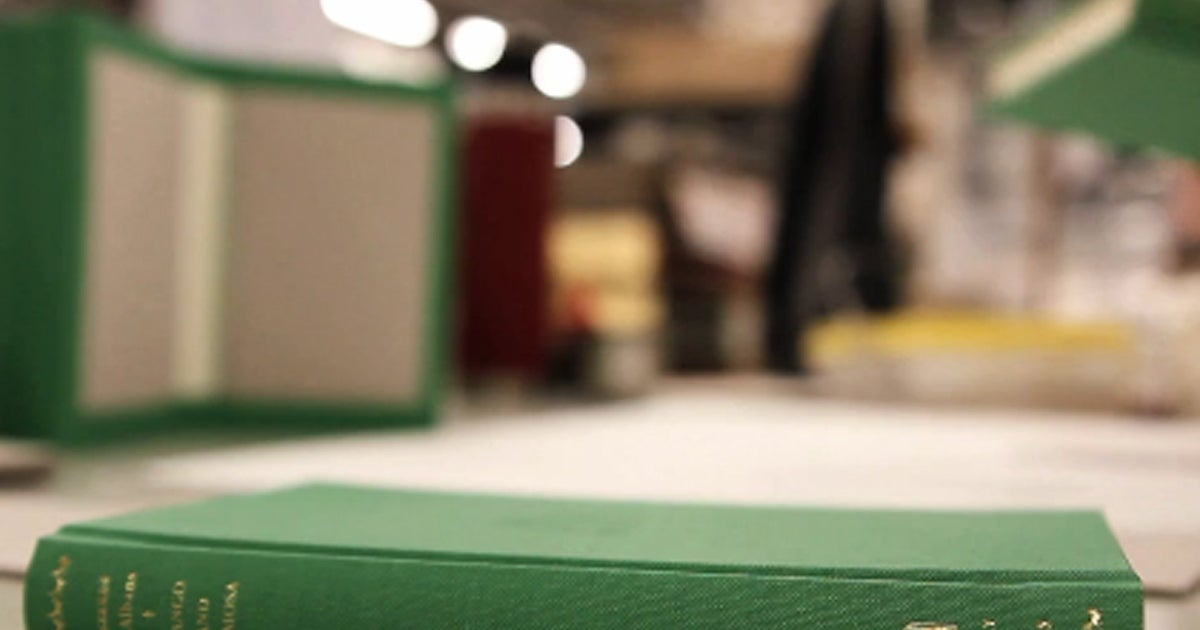 Watch how a book is made in this fascinating video - CBS News