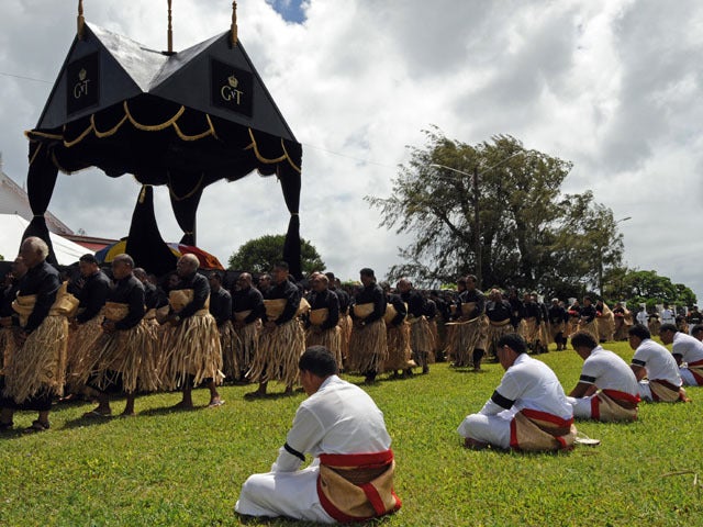 King George Tupou V of Tonga's funeral