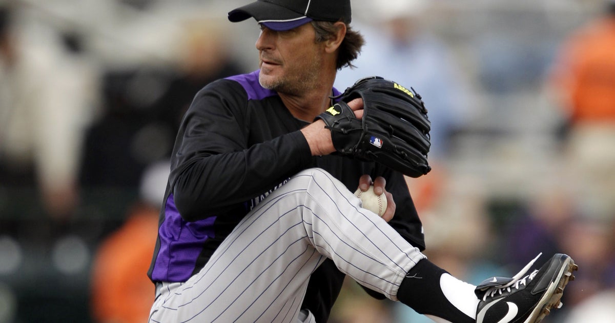 Nearly 50, baseball's Jamie Moyer defies the odds - CBS News