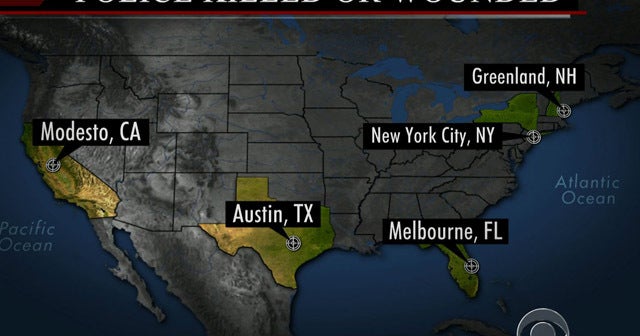 Number of police officer deaths growing - CBS News