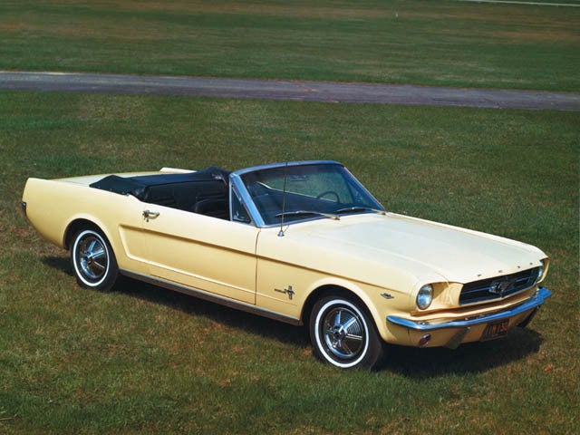 Ford Mustang through the years