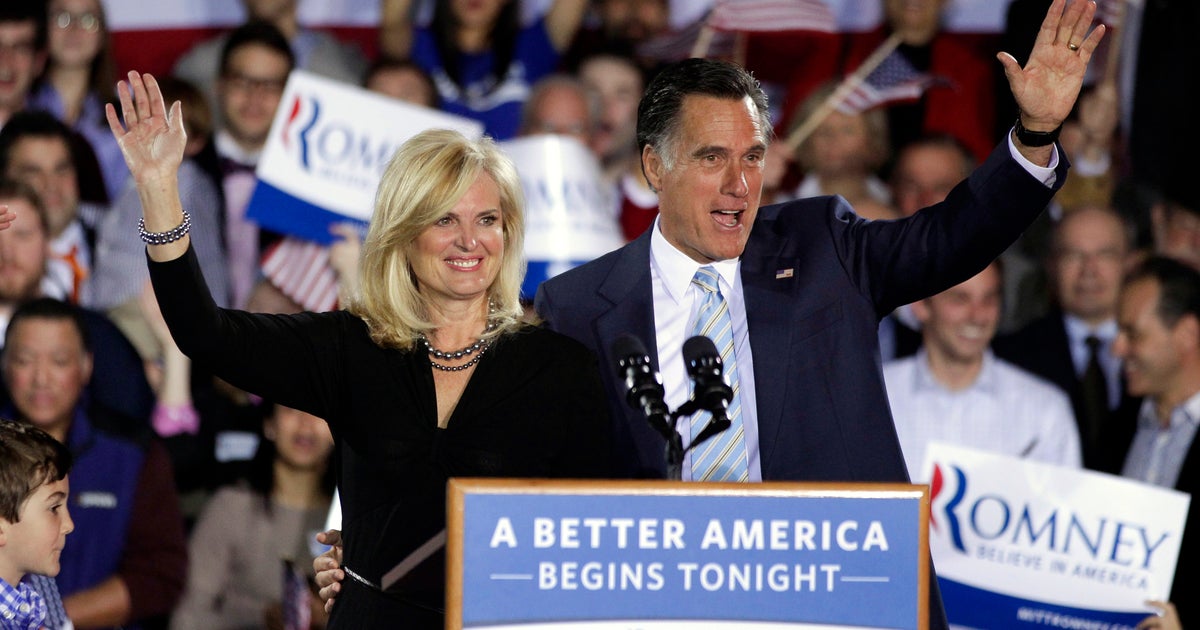Romneys spend personal funds on campaign - CBS News
