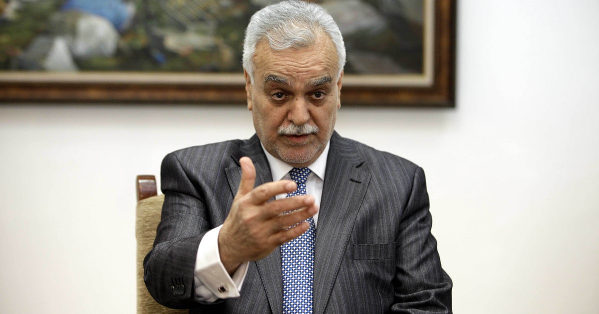 Iraq's fugitive VP Tariq al-Hashemi given death sentence - CBS News