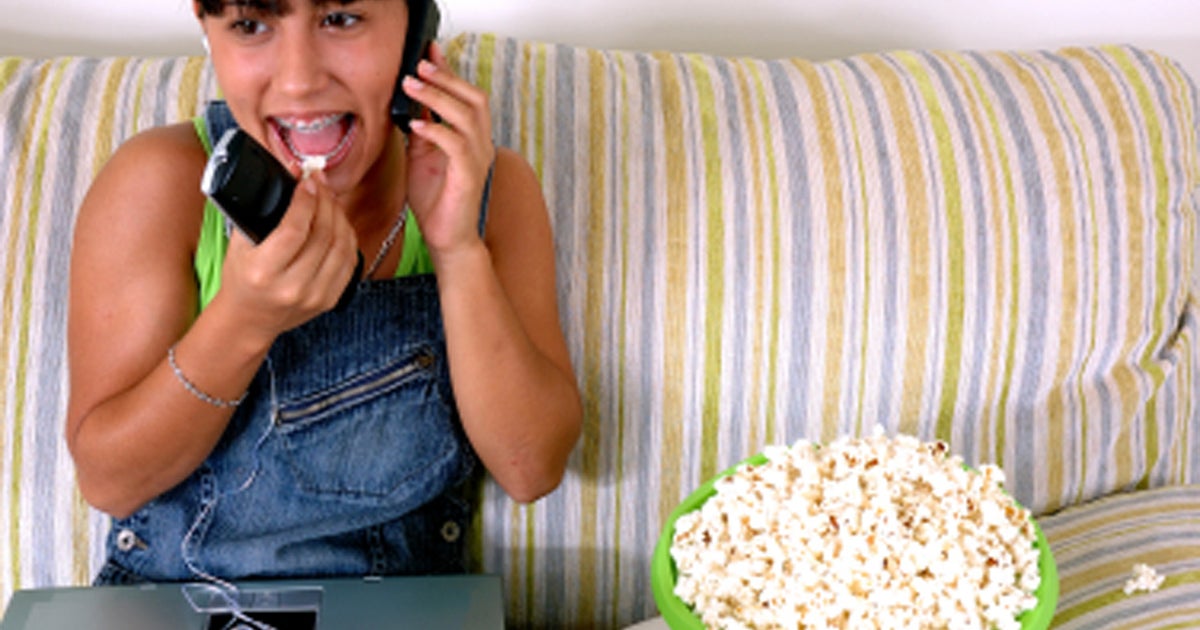 Study: U.S. teens eating better, watching less TV - CBS News