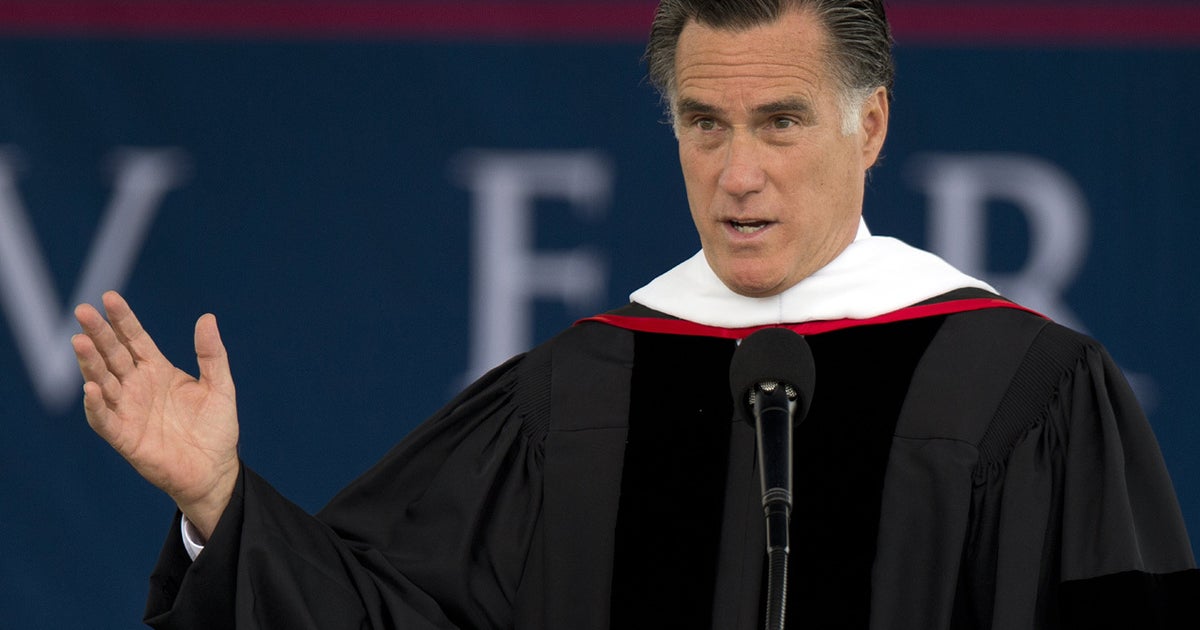 Romney strikes spiritual tone at Liberty University - CBS News
