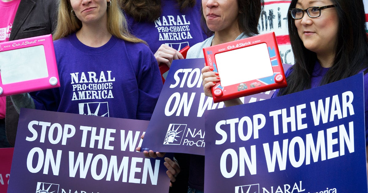 Young feminists make mark in "war on women" - CBS News