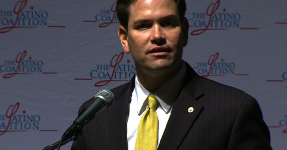 Rubio making the most of moment in veepstakes spotlight - CBS News