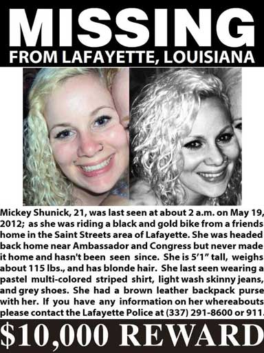 Body of missing La. college student identified