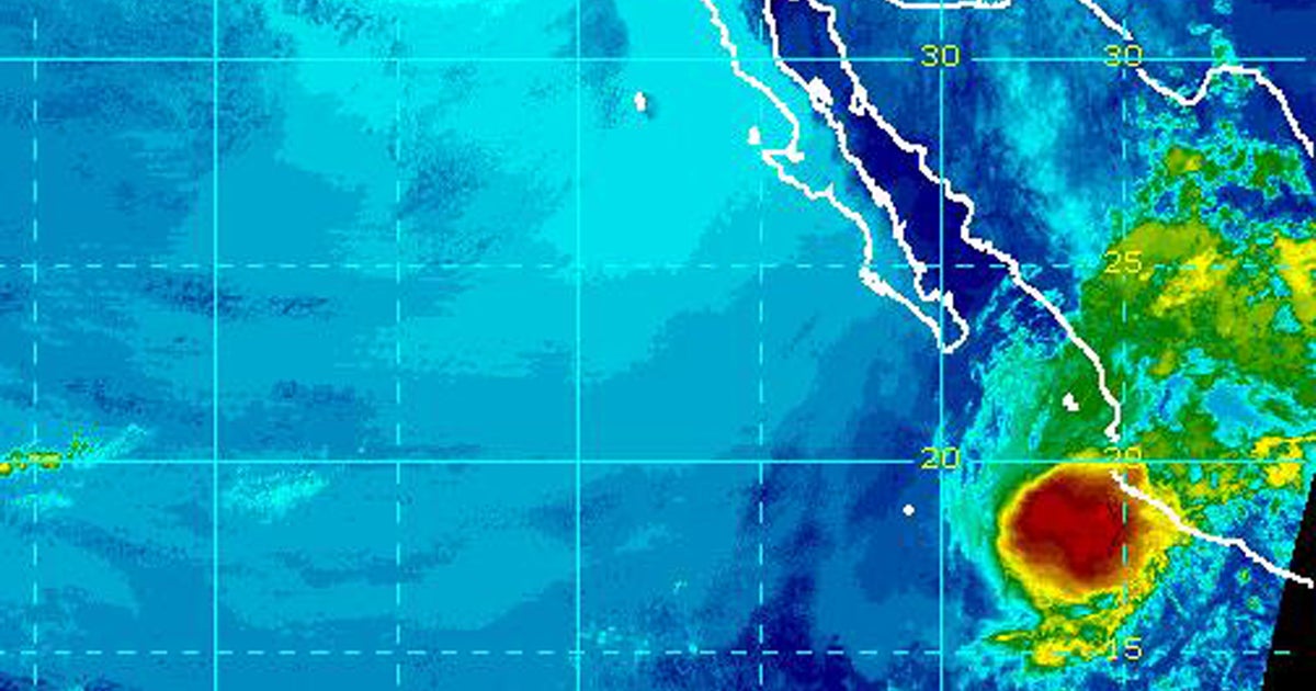 Hurricane Bud weakens en route to Mexico coast - CBS News