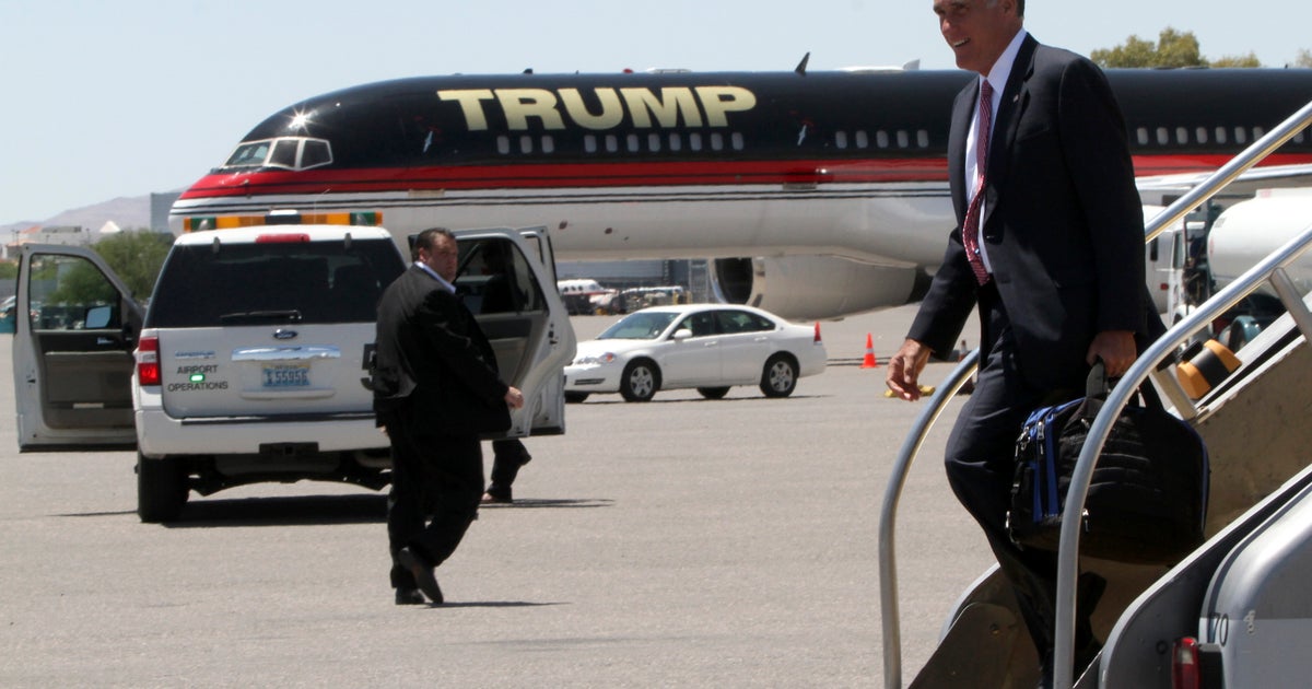 Romney takes a gamble and embraces Donald Trump - CBS News