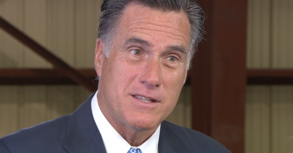 Romney gives Obama an "F" across the board - CBS News