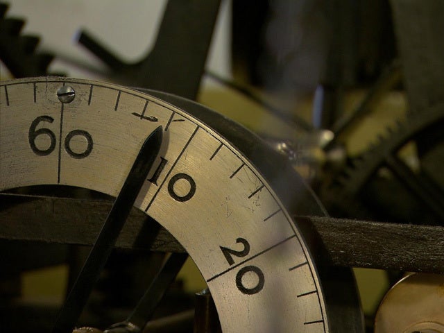 A rare look inside London's Big Ben
