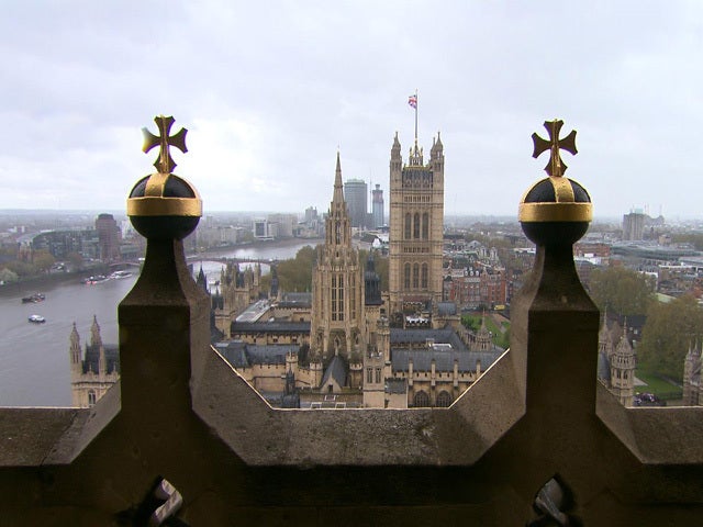 A rare look inside London's Big Ben