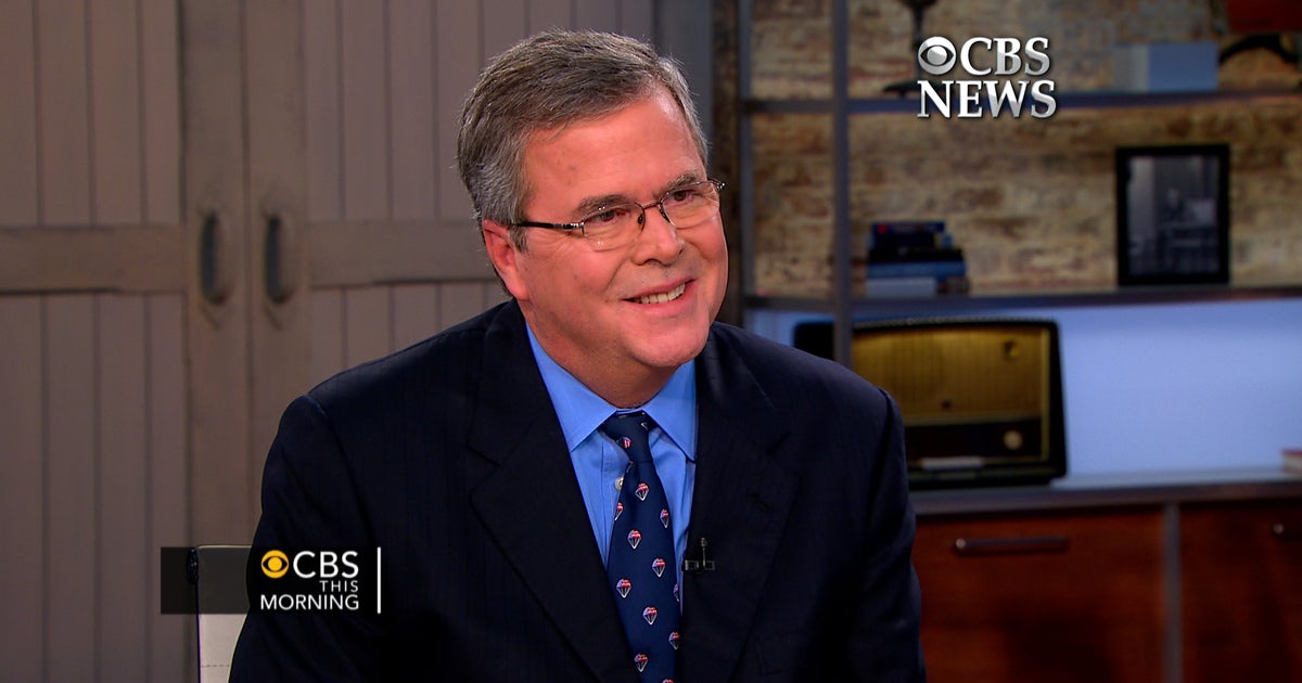 Jeb Bush on being VP: "Under no circumstances" - CBS News