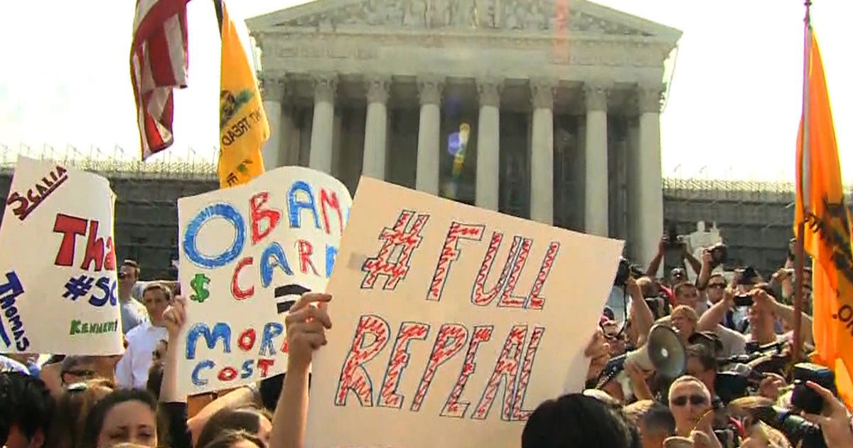 Majority oppose GOP plan to defund Obamacare, poll finds - CBS News