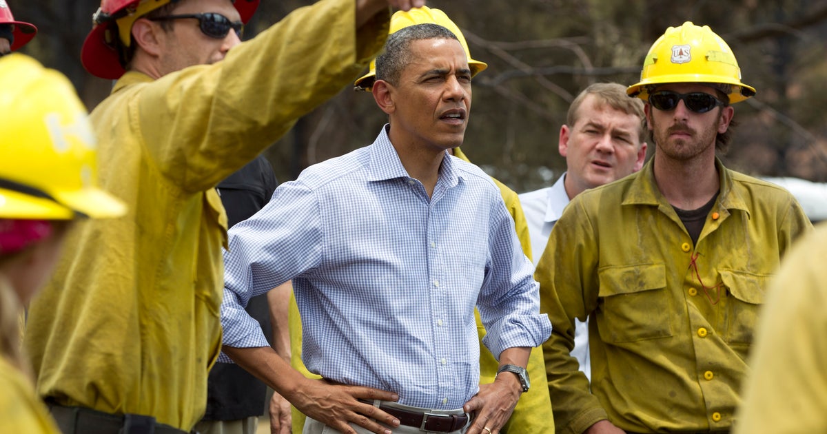 Obama on Colorado wildfires: "Devastation is enormous" - CBS News