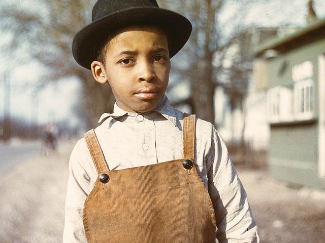 Rare color photos: Kids in the 1940s