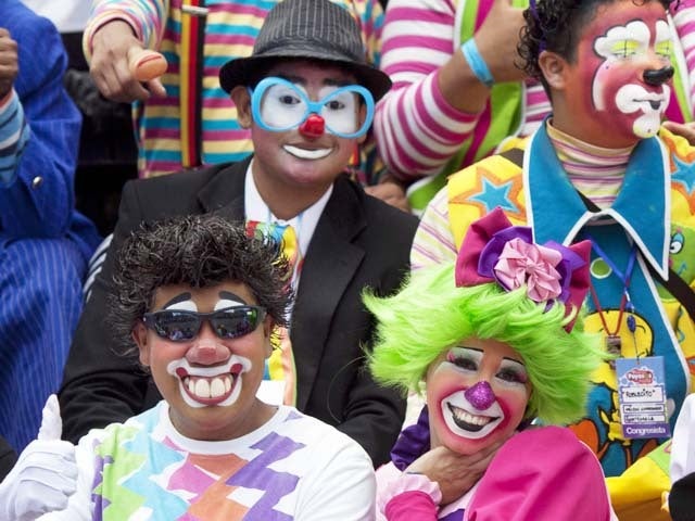 Clowns gather in Guatemala