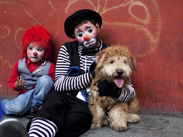 Clowns gather in Guatemala