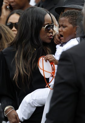 Kile Glover, Usher's stepson, laid to rest