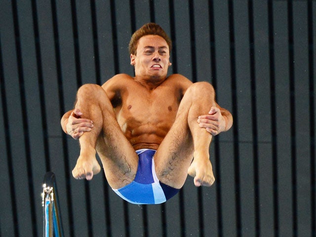 Olympic divers' funny faces