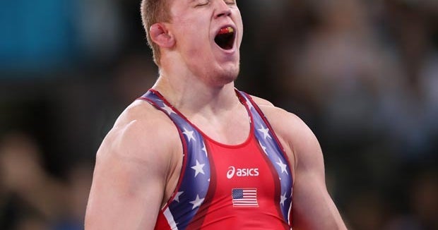 Jake Varner of U.S. wins Olympic wrestling gold in 96-kilogram ...
