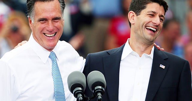 Mitt Romney campaigns with Paul Ryan