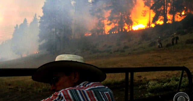 Western wildfires spiral out of control - CBS News
