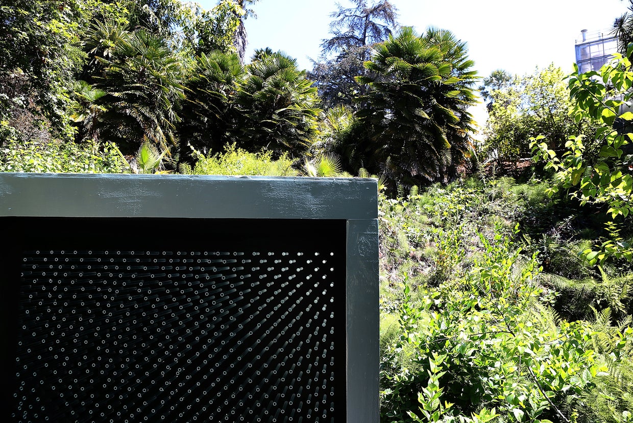 Sculpture made from recycled solar tubes