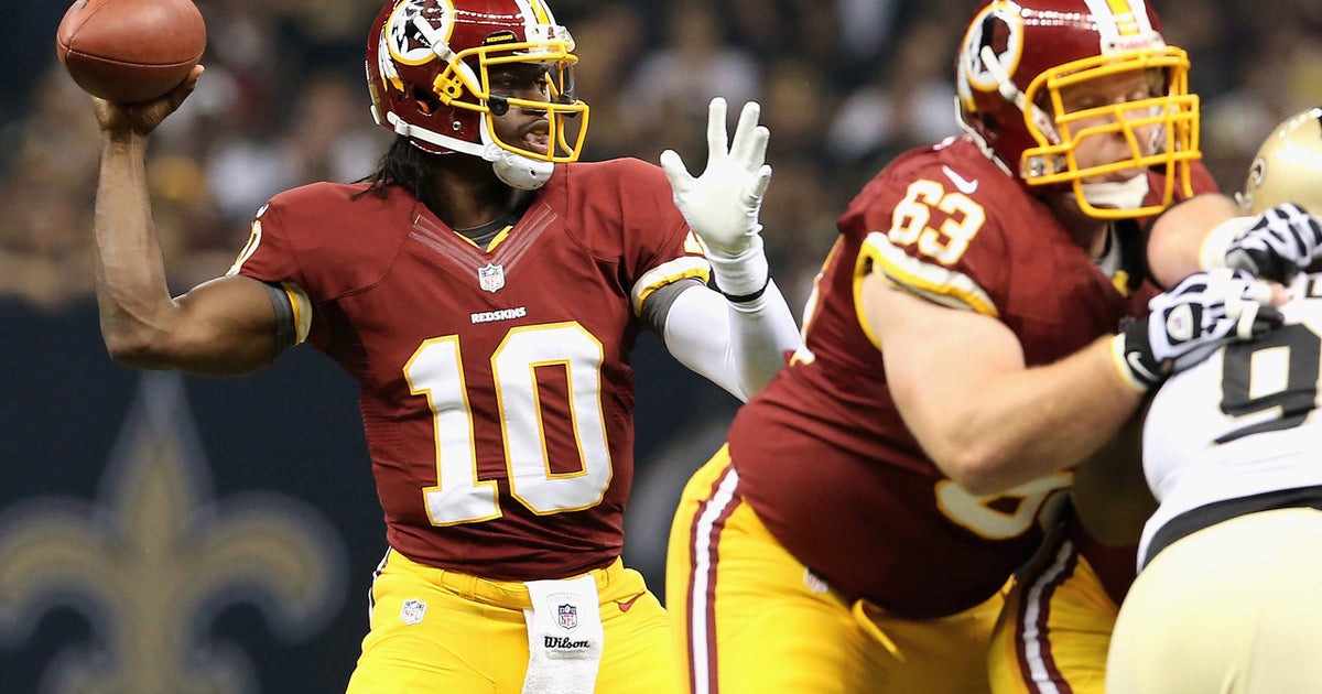RG3 dazzles in debut; Redskins win 40-32 - CBS News