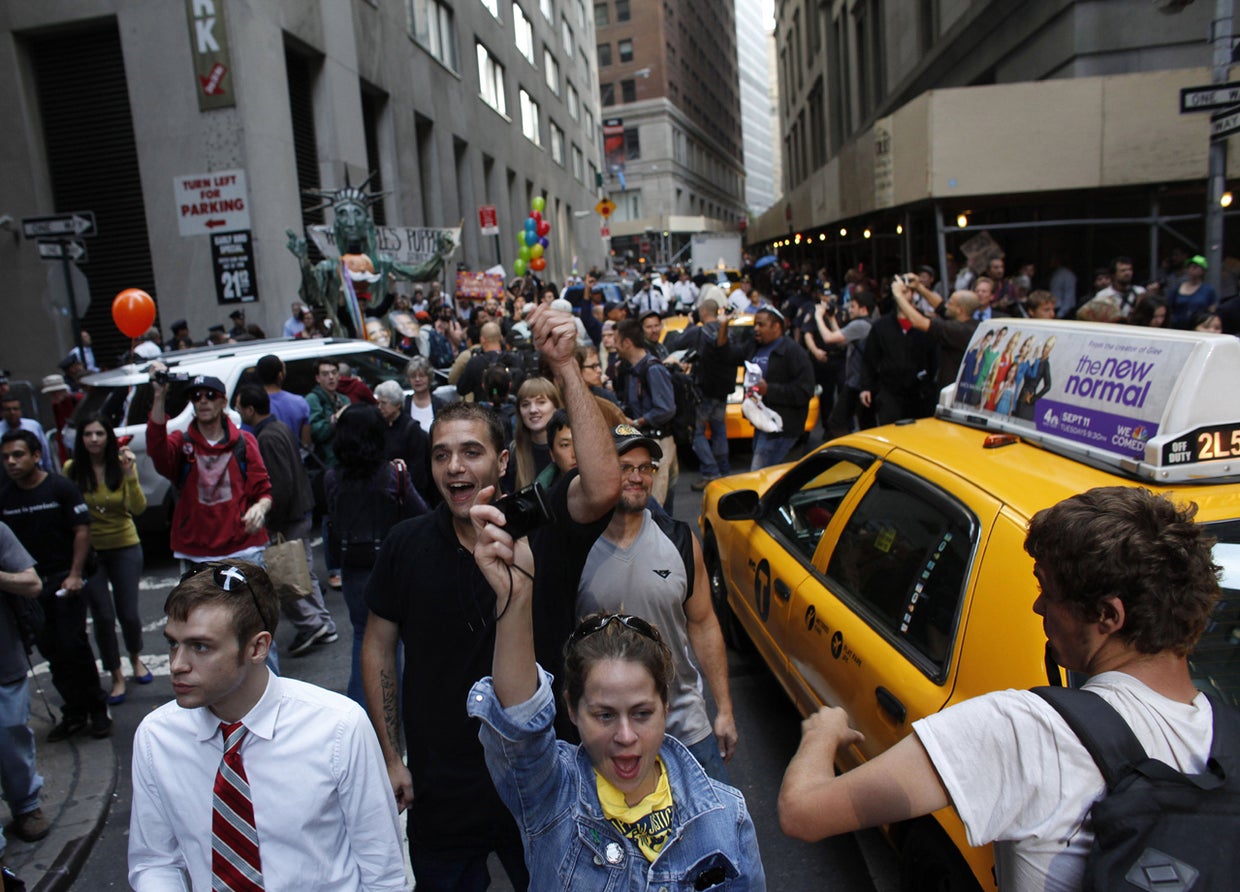 Occupy movement marks 1st anniversary