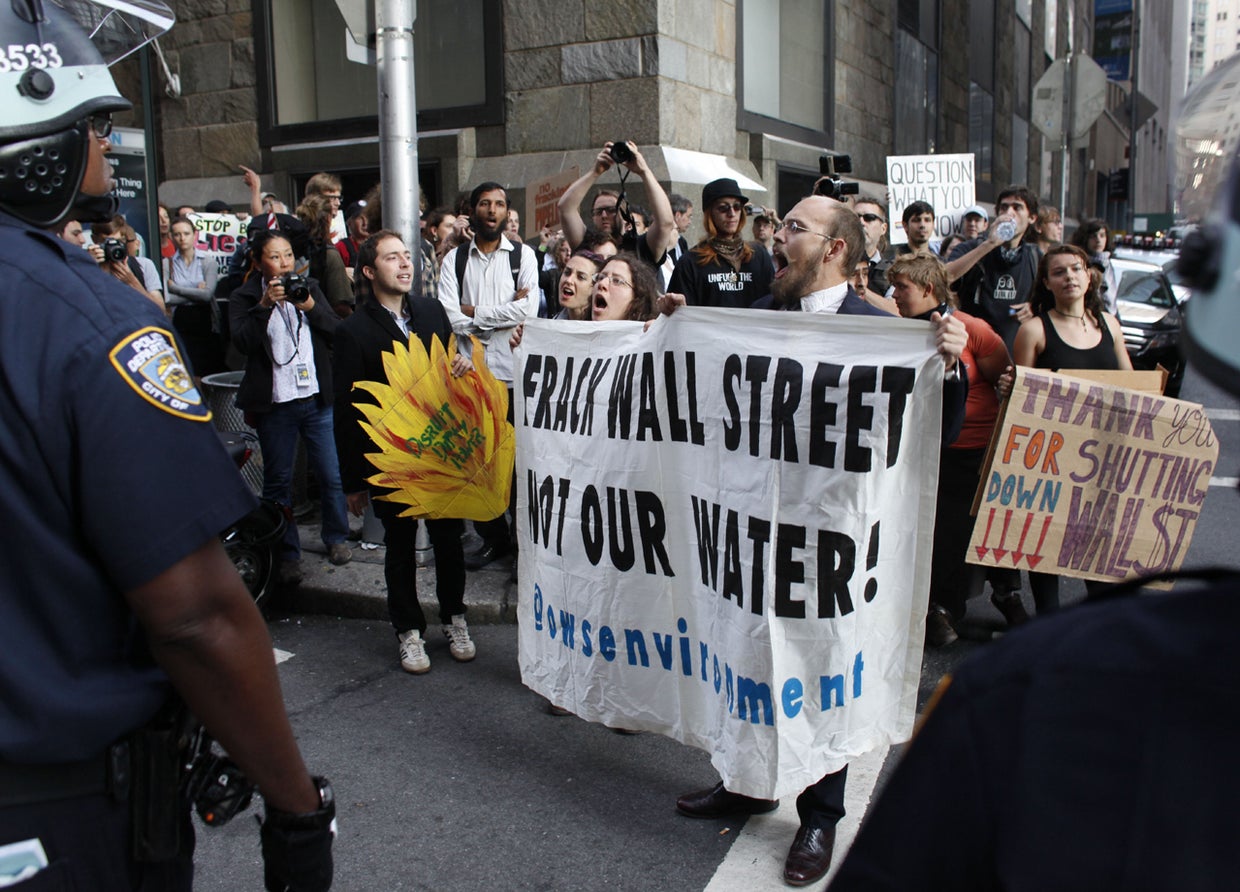 Occupy movement marks 1st anniversary