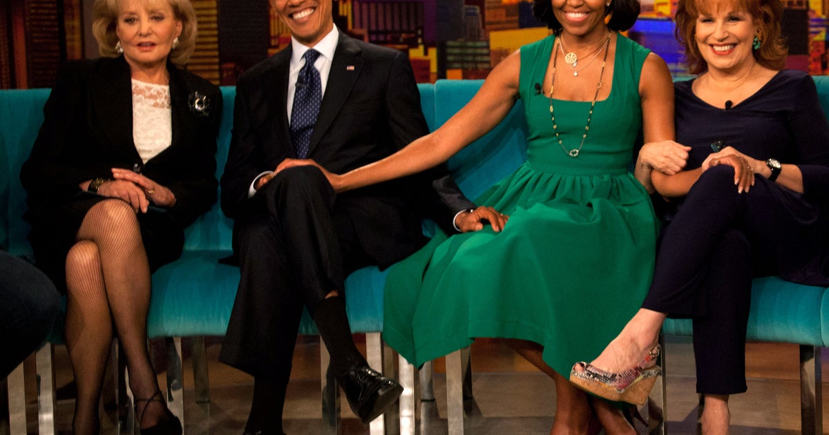 Obama quips on "The View:" I'm just "eye candy" - CBS News
