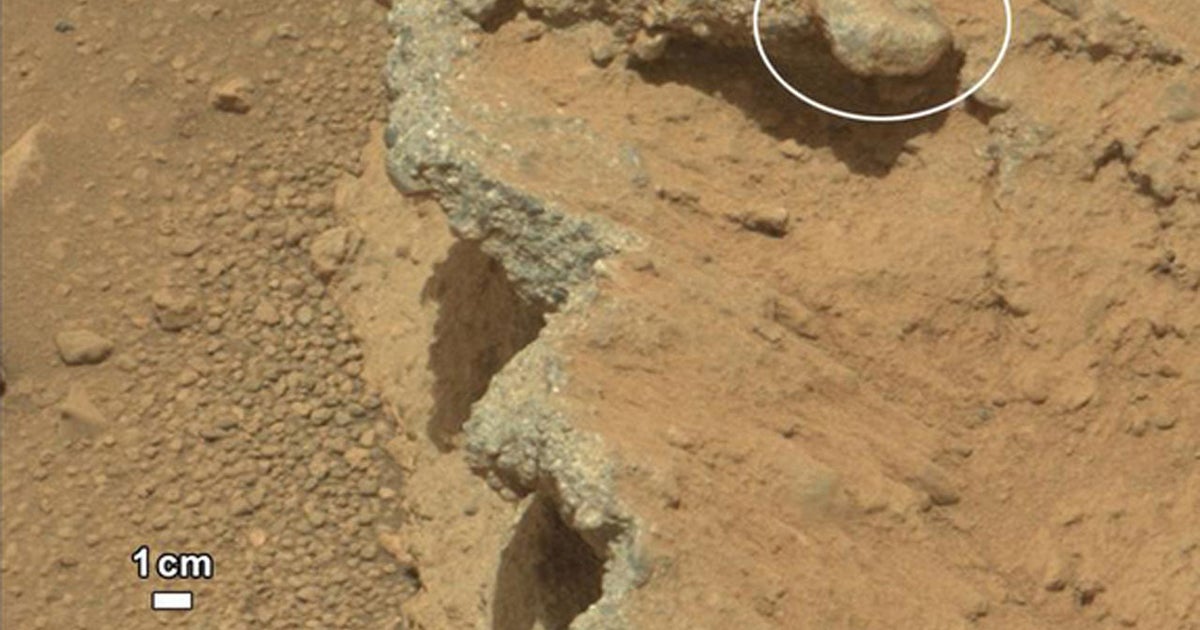 Mars rover Curiosity finds ancient stream bed - CBS News