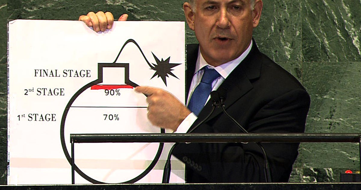 Netanyahu's red line: Attack on Iran close? - CBS News