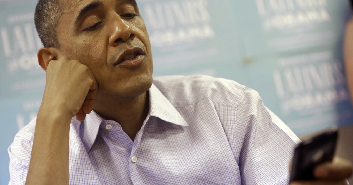 Obama says all-day debate prep "is a drag" - CBS News