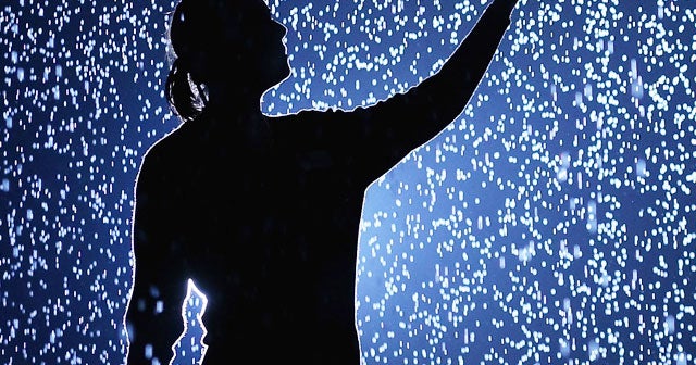 'Rain Room' art installation