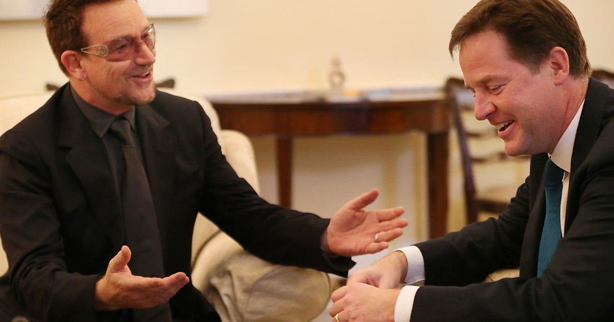 Bono meets with European world leaders - CBS News