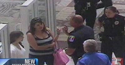 Mother found guilty in airport pat-down case - CBS News