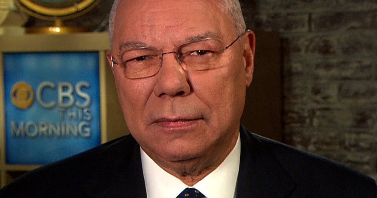Colin Powell endorses Barack Obama for president - CBS News