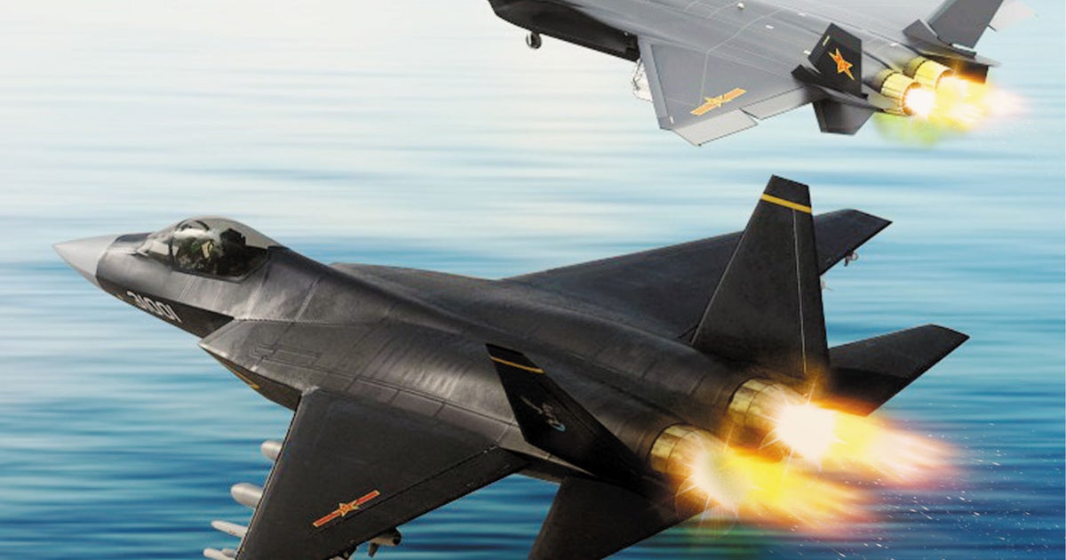 China test-flies 2nd prototype stealth fighter - CBS News
