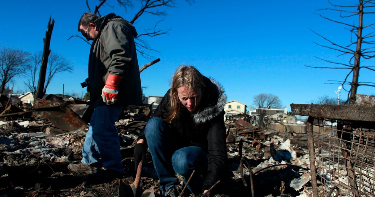 Sandy coverage may cause PTSD in anxious children - CBS News