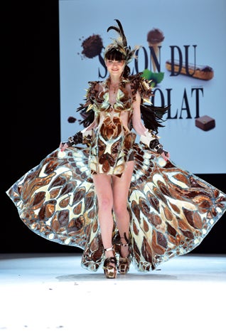 Clothes made out of chocolate