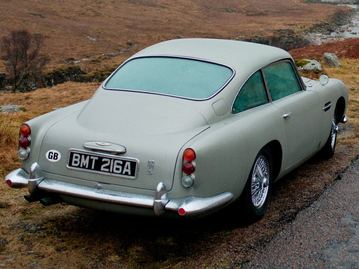 James Bond's Aston Martin DB5 in "Skyfall"