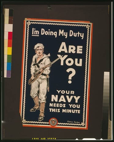Vintage World War I posters
