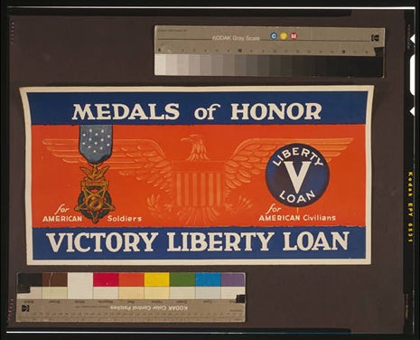 Vintage World War I posters